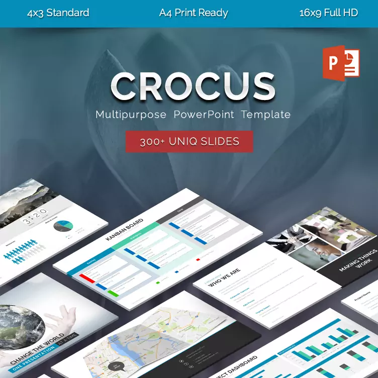 Crocus - Multipurpose PowerPoint Template